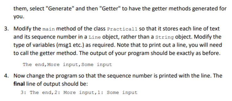 Solved The Task Add a class to the application that stores a | Chegg.com