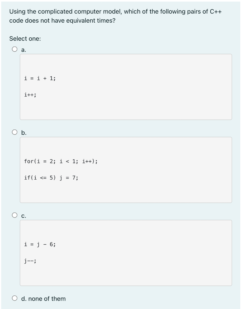 Solved Using the complicated computer model, which of the | Chegg.com