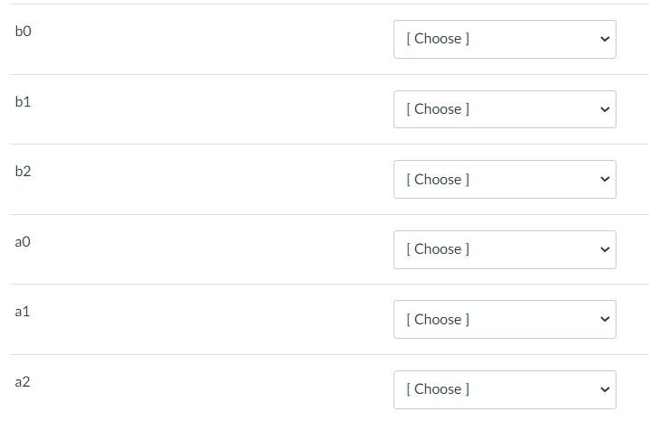 Solved Determine the parameters of the Notch Filter whose | Chegg.com