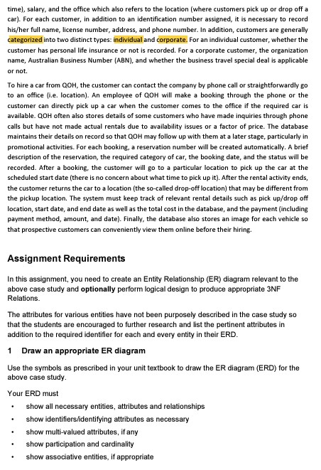 Solved Assignment Specification In this assignment, you need | Chegg.com