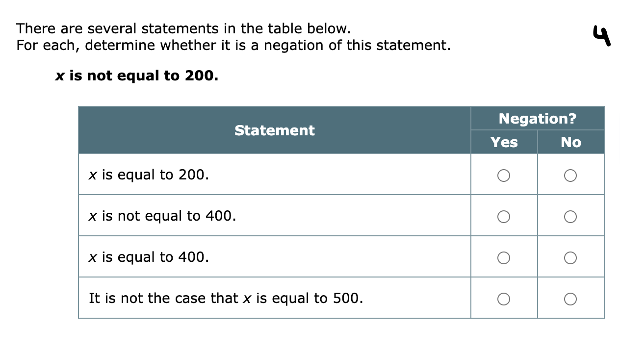 Solved There are several statements in the table below. For | Chegg.com