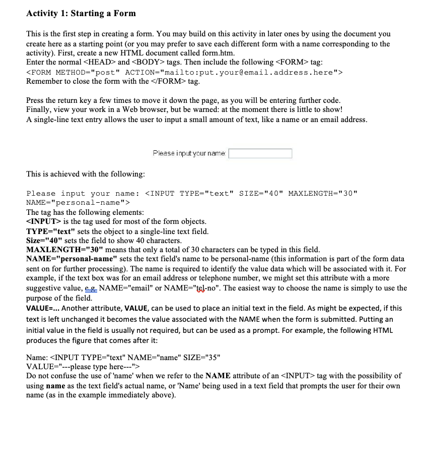 Solved Please help me with this Activity 1, and 2 I promise | Chegg.com