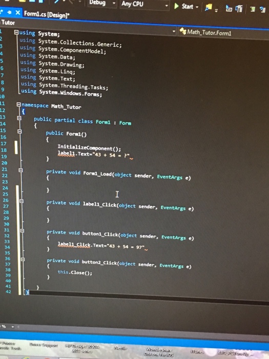 Solved Can anybody tell me what i did wrong here? I used my | Chegg.com