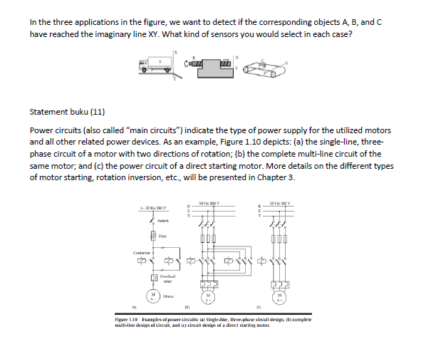 Solved In the three applications in the figure, we want to | Chegg.com