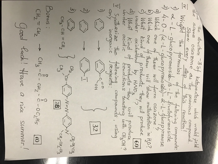 Solved Wright the formulas of the following compounds: 1) | Chegg.com