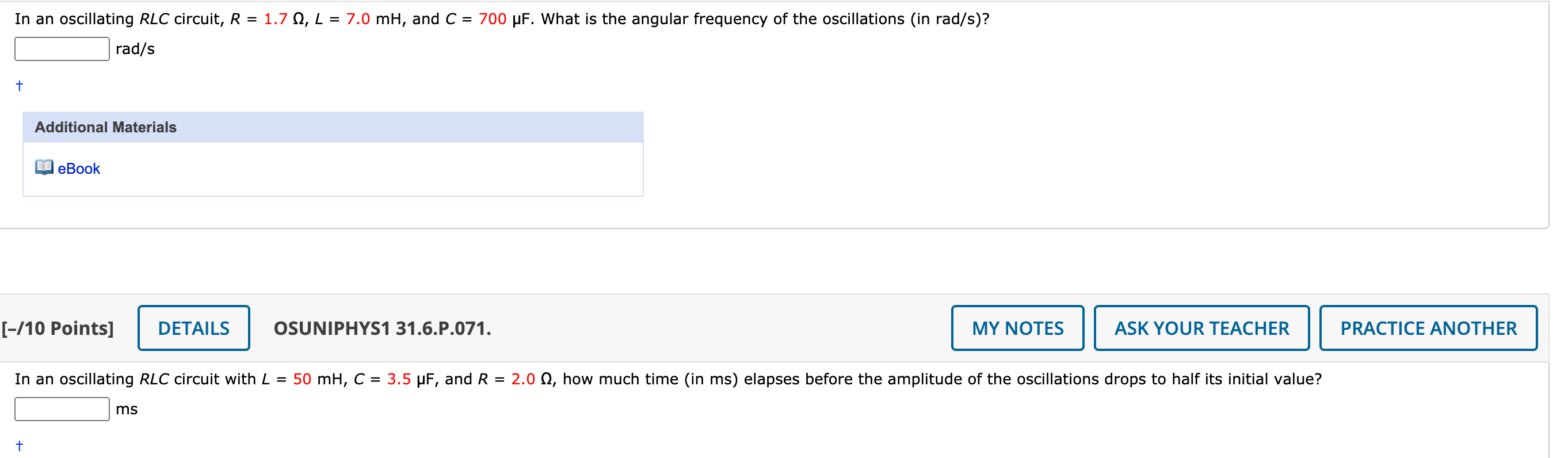 Solved A battery of emf & is connected in series with a | Chegg.com