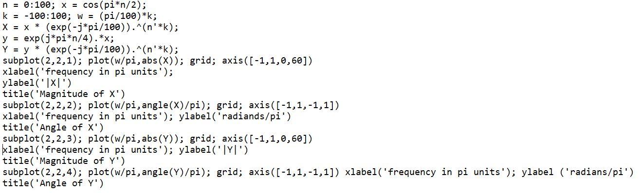 Hi, This code is run thru Matlab, can you give your | Chegg.com