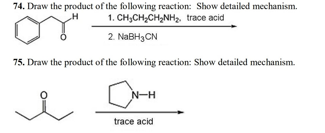 Solved 74. Draw the product of the following reaction: Show | Chegg.com Solved 74. Draw the product of the following reaction: Show | Chegg.com