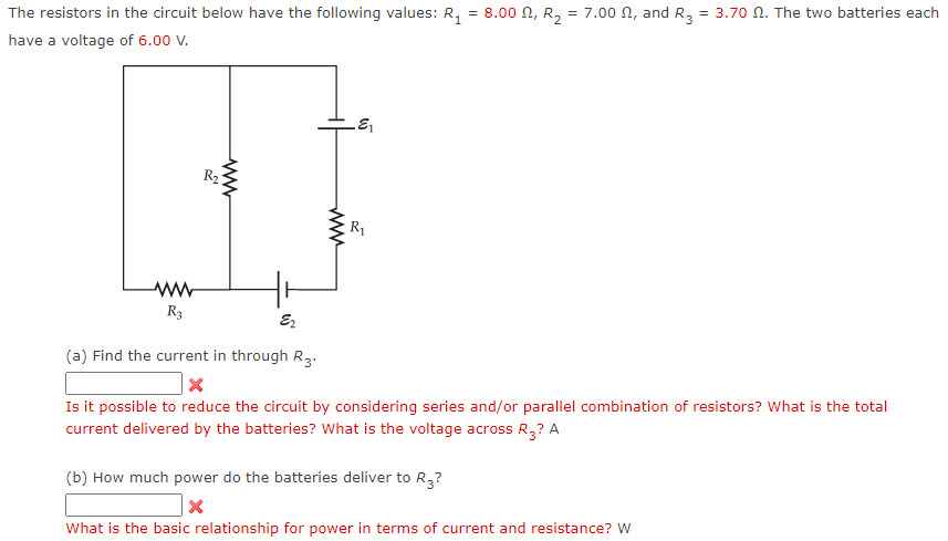 Solved The resistors in the circuit below have the following | Chegg.com