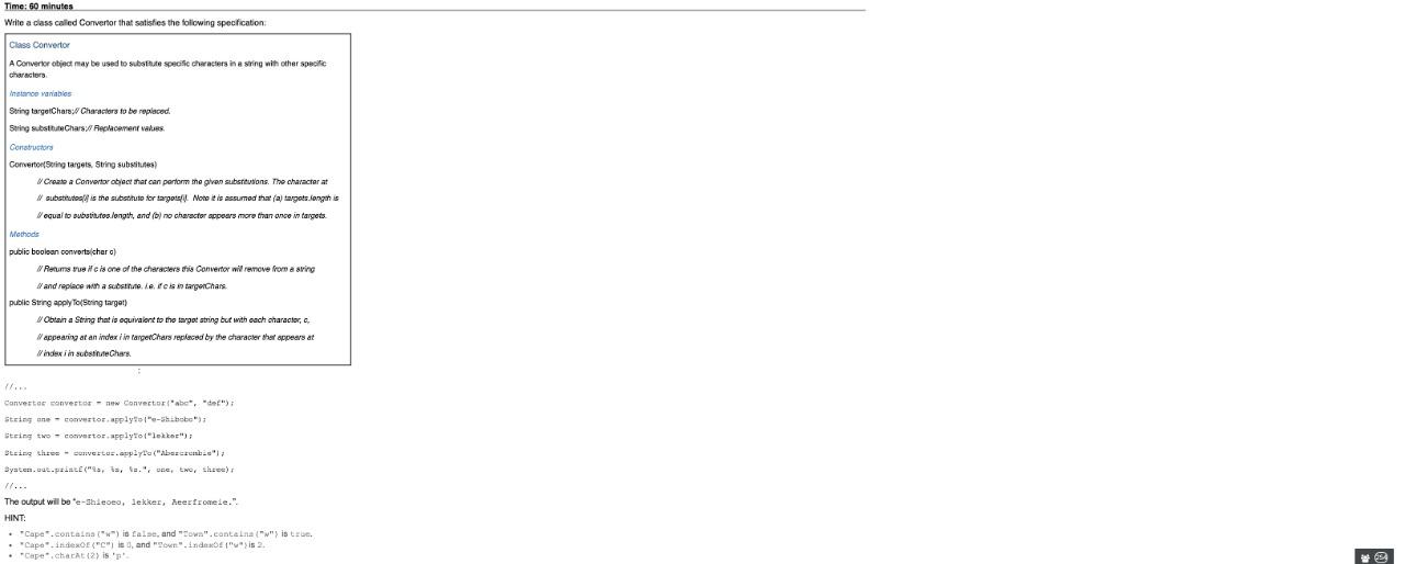 Solved Write a class called Convertor that satisfies the | Chegg.com