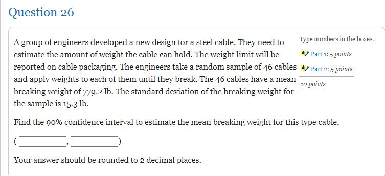 Solved Question 26 A group of engineers developed a new | Chegg.com