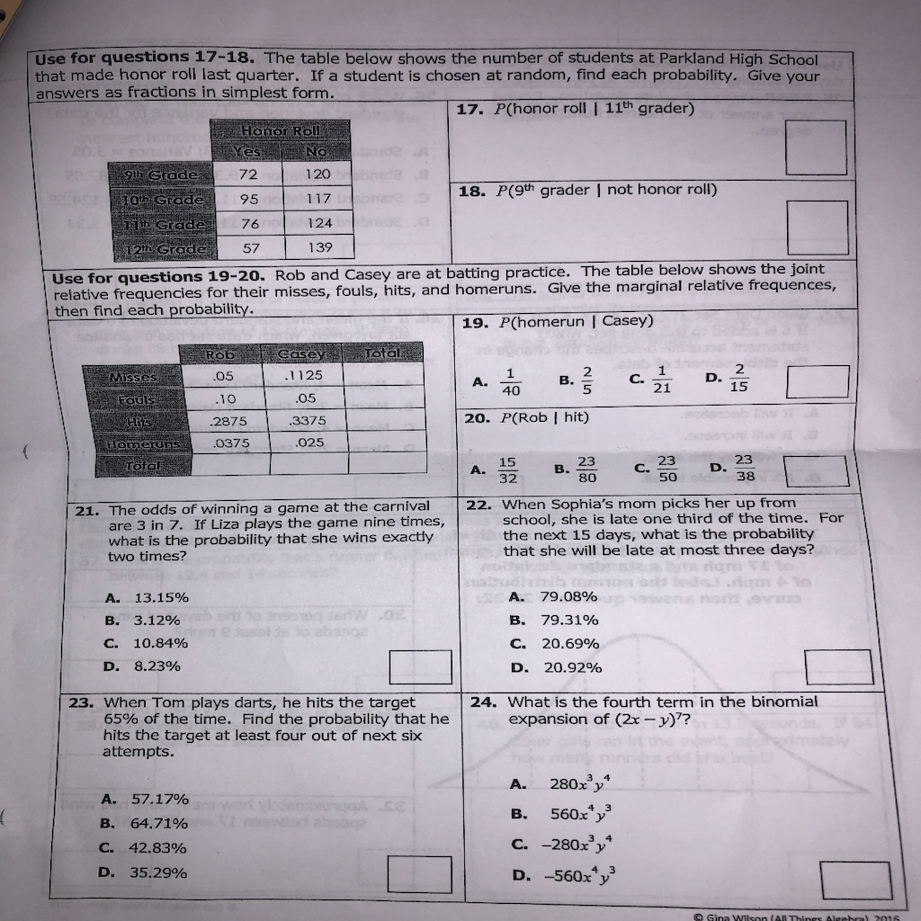 can I get help with 17-24? | Chegg.com
