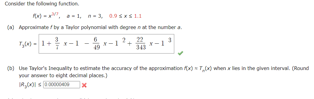 Solved Consider the following function. | Chegg.com