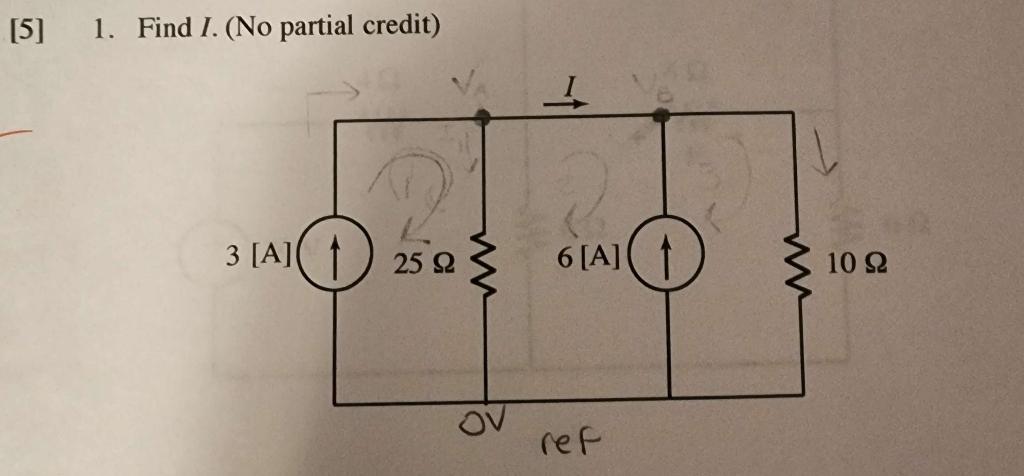 Solved 1. Find I. (No partial credit) | Chegg.com