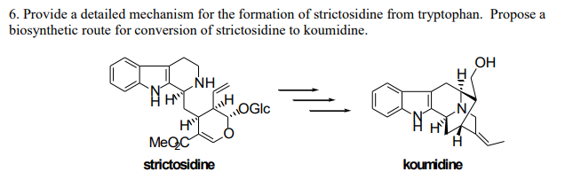 Solved 6. Provide a detailed mechanism for the formation of | Chegg.com