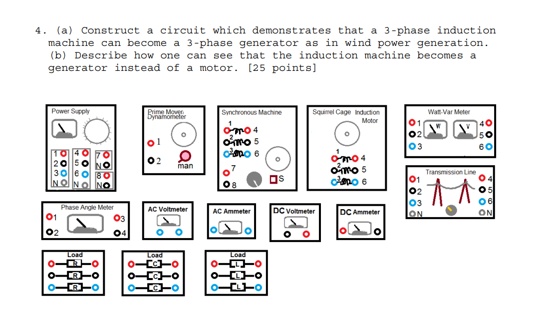 Solved 4. (a) Construct a circuit which demonstrates that a | Chegg.com