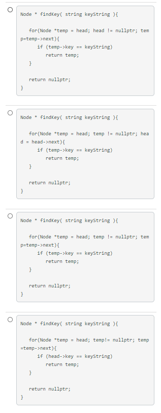 Solved Question 29 2 pts Symbol Tables: Given the following | Chegg.com