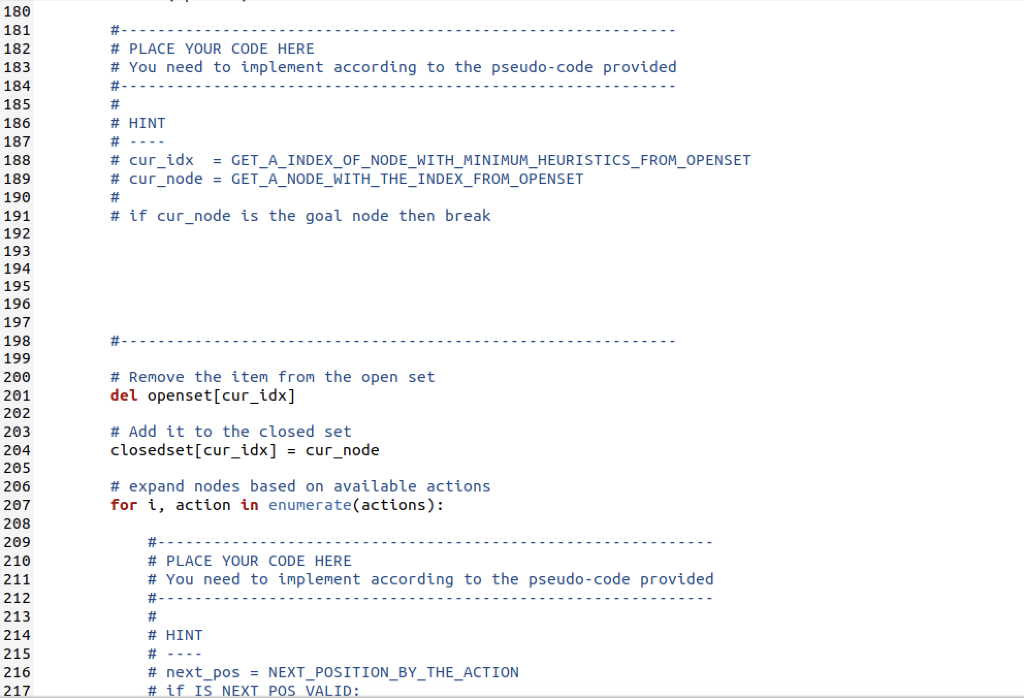what is the code should be in (place your code here?) | Chegg.com