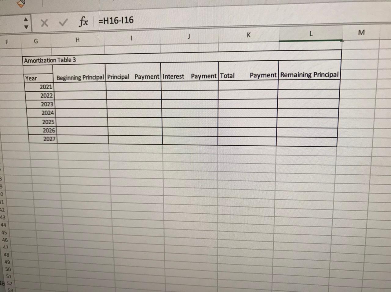 Solved • Using amortization table 3 - Create an amortization | Chegg.com