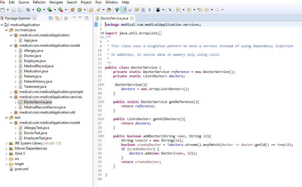 Solved I Need Help Writing A Junit Test For This Class It S