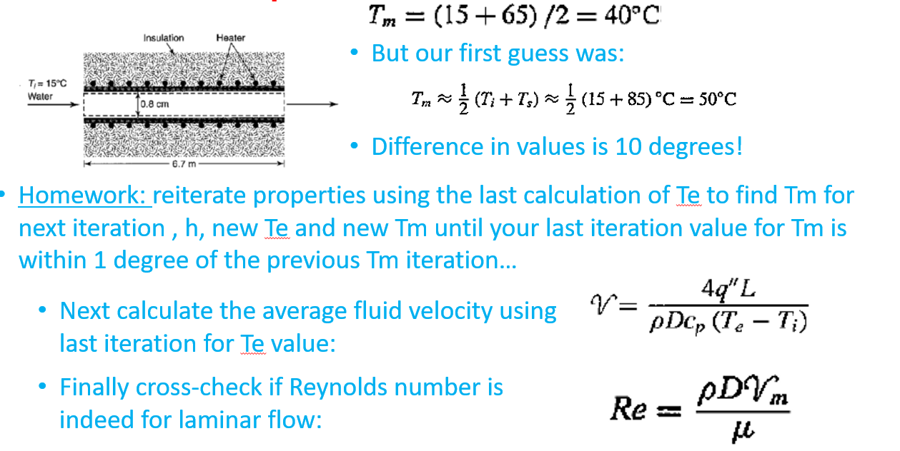 Solved Convection in a pipe with a constant heat flux at the | Chegg.com