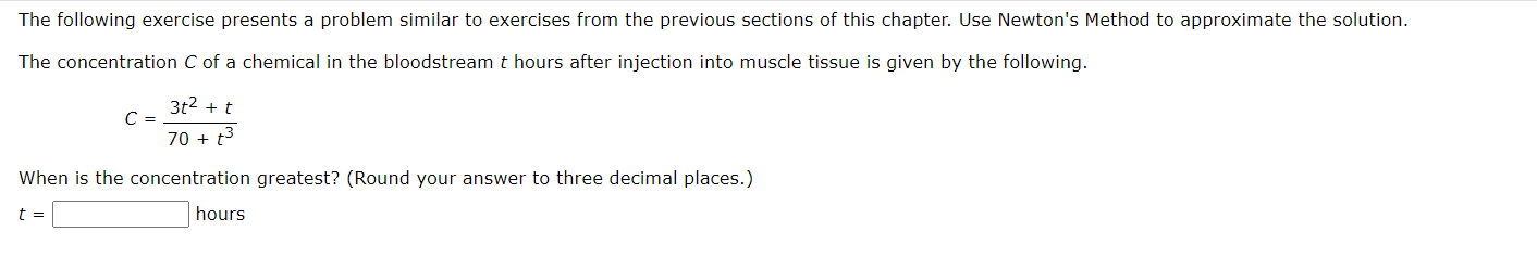 Solved The following exercise presents a problem similar to | Chegg.com