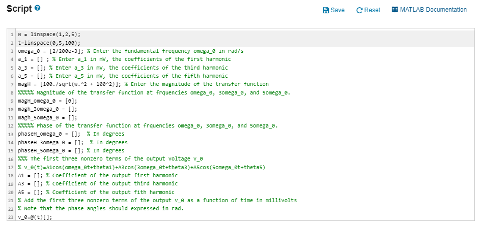 A periodic triangular waveform vi(t) is shown below | Chegg.com