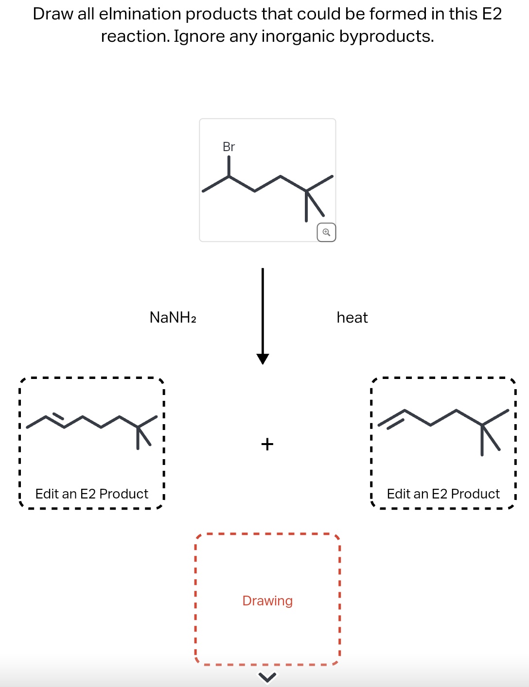 Draw all elmination products that could be formed in | Chegg.com