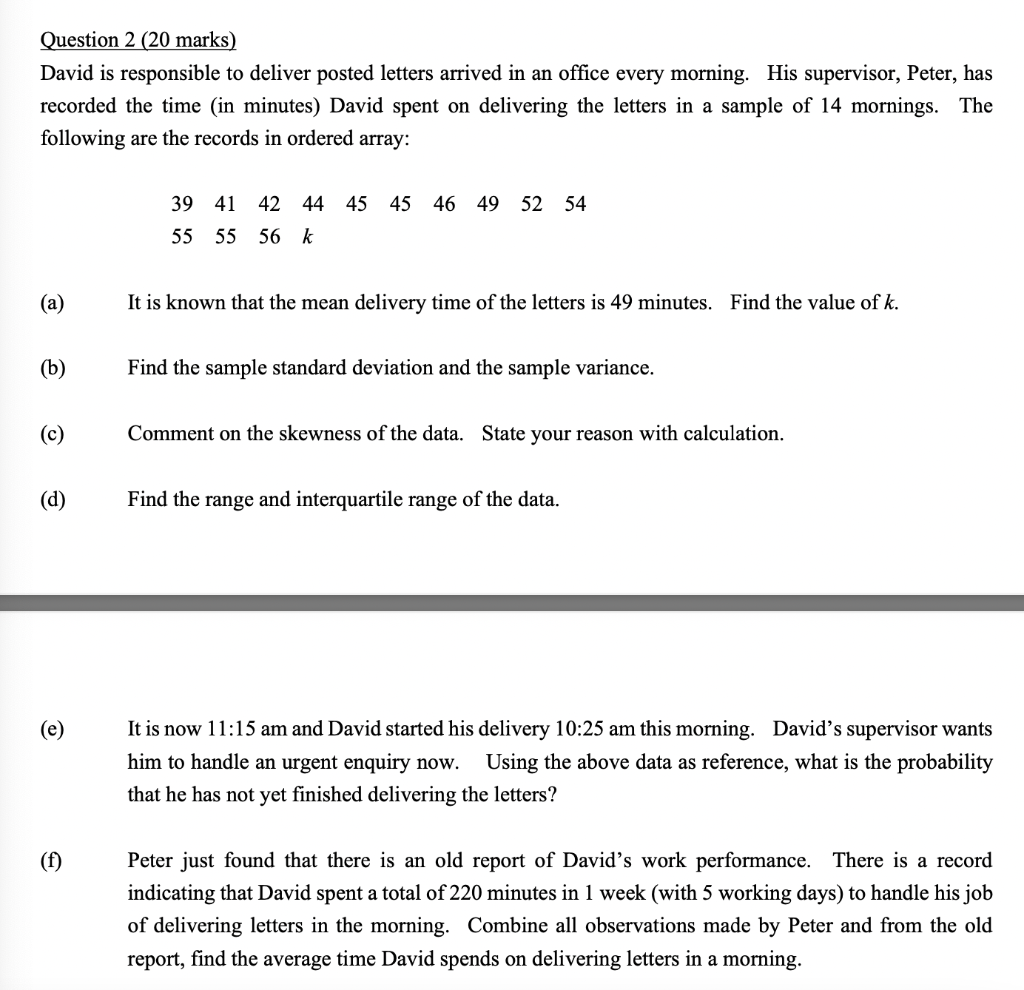 Solved Question 1 (10 marks) There are 4200 members in a | Chegg.com