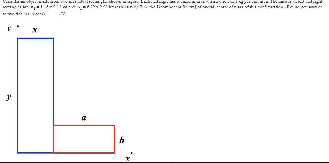 Solved Consider an object made from two individual | Chegg.com