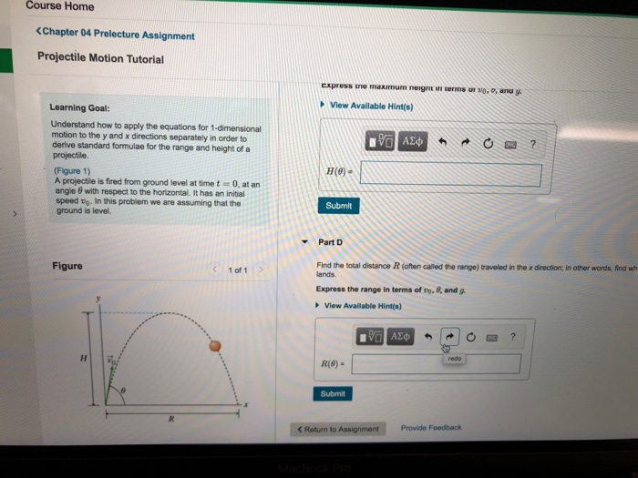 Solved PHYS 2425 FA 2018 Aman Course Home Chapter 04 | Chegg.com