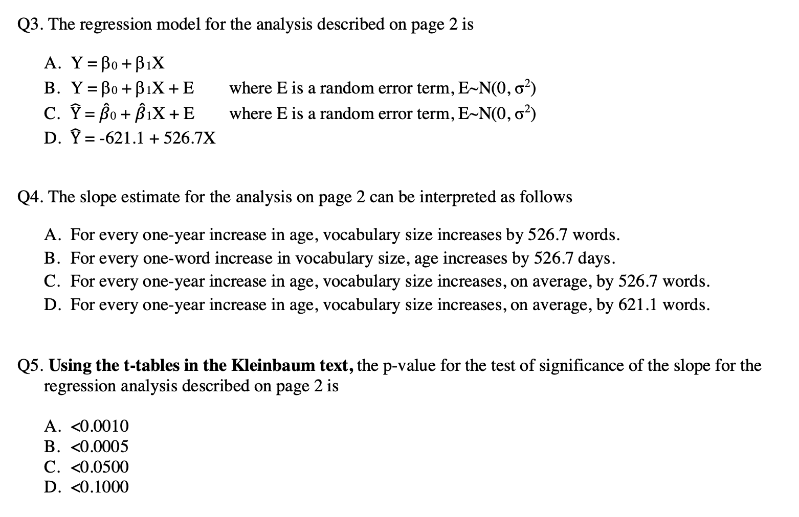 Solved Dependent Variable: Y Parameter Estimates Parameter | Chegg.com