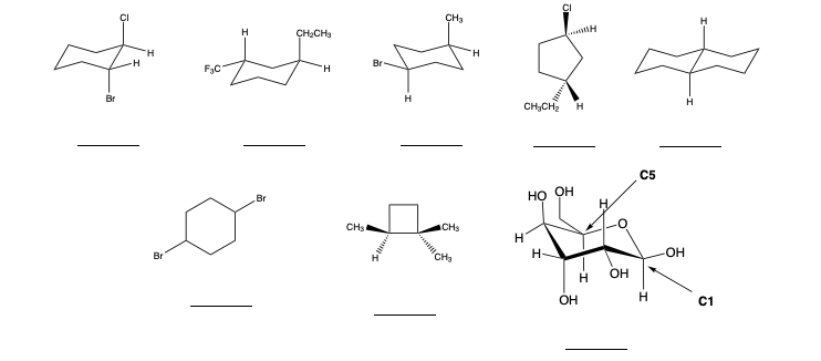 Solved Label the following as cis or trans or neither | Chegg.com