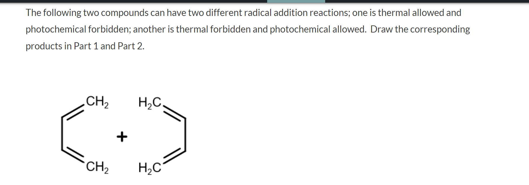 Solved The following two compounds can have two different | Chegg.com
