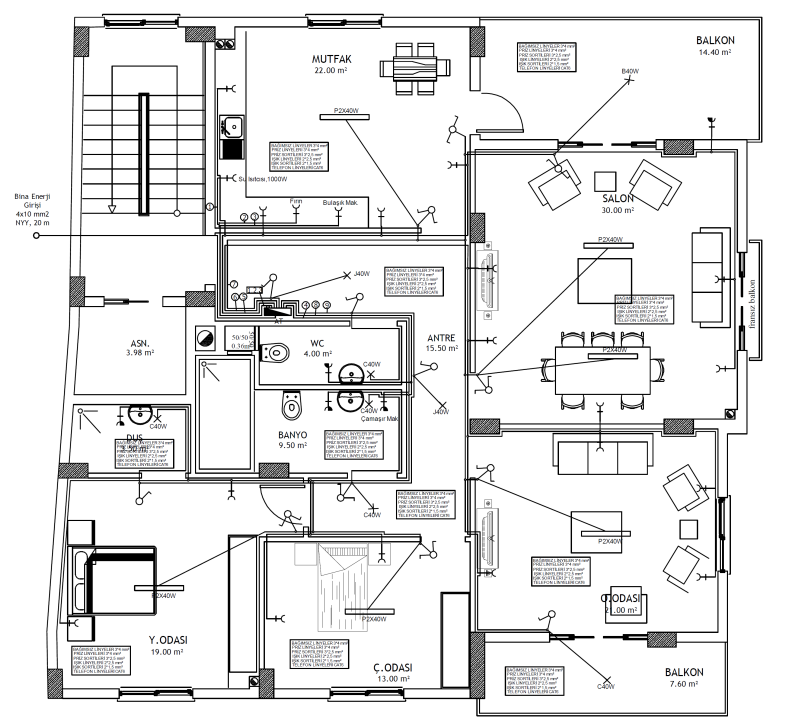 Solved For the electrical installation project in the | Chegg.com