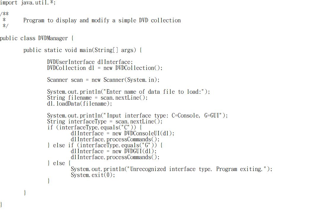 Solved Java Files DVD.java - A class to model a single DVD, | Chegg.com