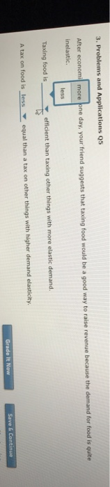 Solved 3. Problems and Applications Q5 After economics class | Chegg.com