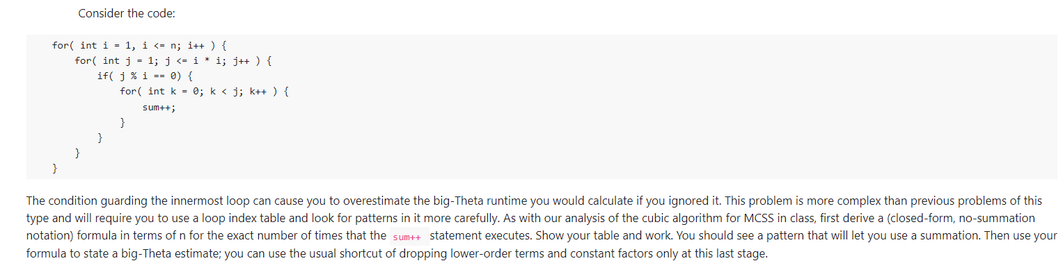 Solved Consider the code: for( int i=1,i