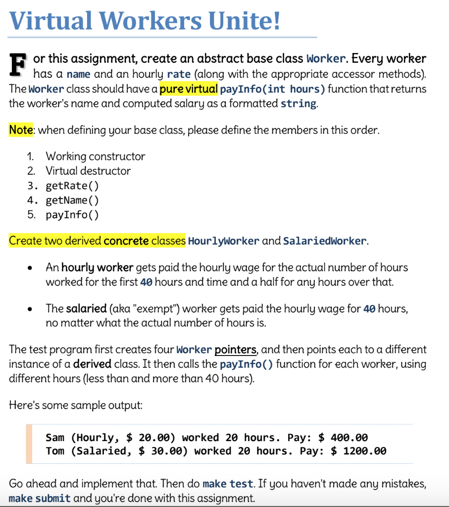 Solved IN C++ PLEASE, STEP BY STEP BEST TO UNDERSTAND | Chegg.com