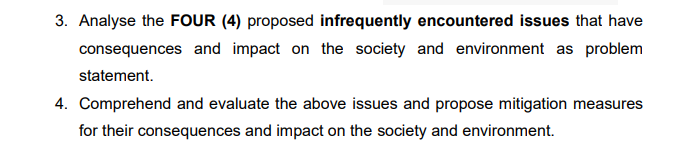 Solved 1. Understand and determine FIVE (5) current issues | Chegg.com