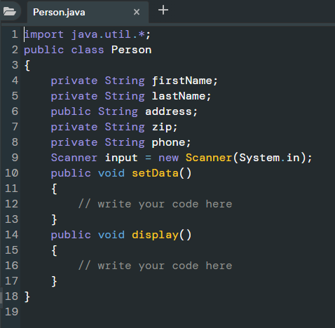 Solved Develop a set of classes for a college to use in | Chegg.com