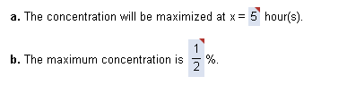 Solved The percent of concentration of a certain drug in the | Chegg.com