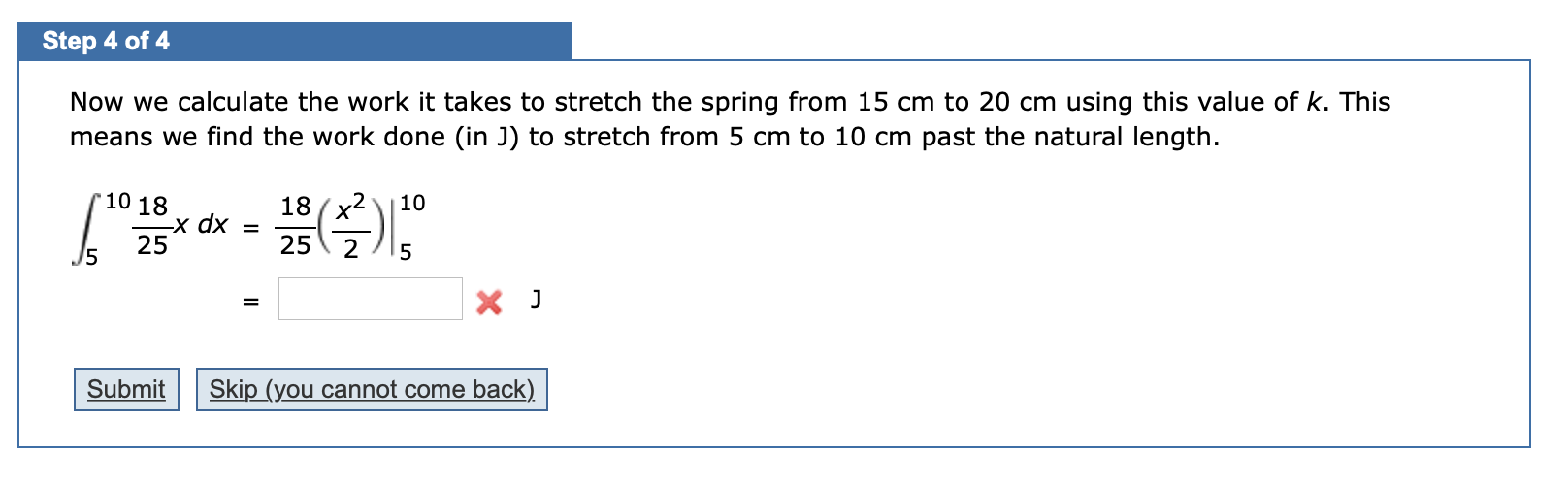 Solved A spring has a natural length of 10 cm. It takes 9 J | Chegg.com