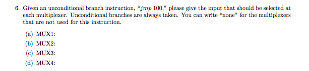 Solved 1 CPU Datapath The following figure shows the overall | Chegg.com