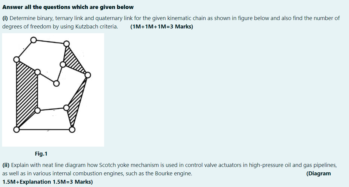 Solved Answer all the questions which are given below (i) | Chegg.com