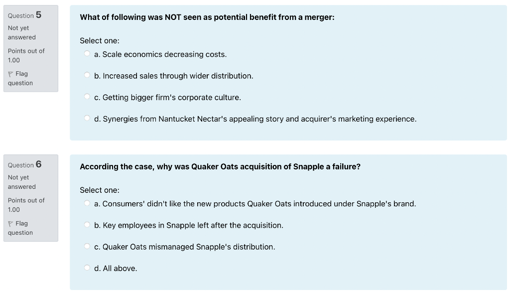 Solved Question 1 How did the founders of Nantucket Nectars | Chegg.com
