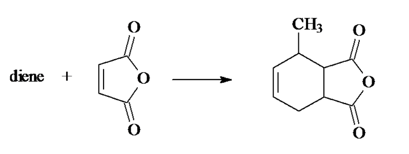 Solved Identify the diene used in the reaction shown below. | Chegg.com