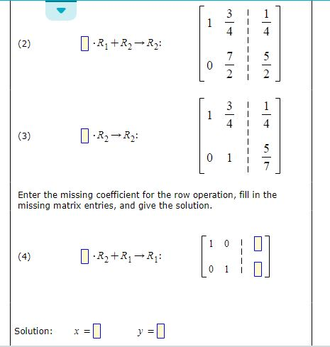 Solved Consider the following system of linear equations | Chegg.com