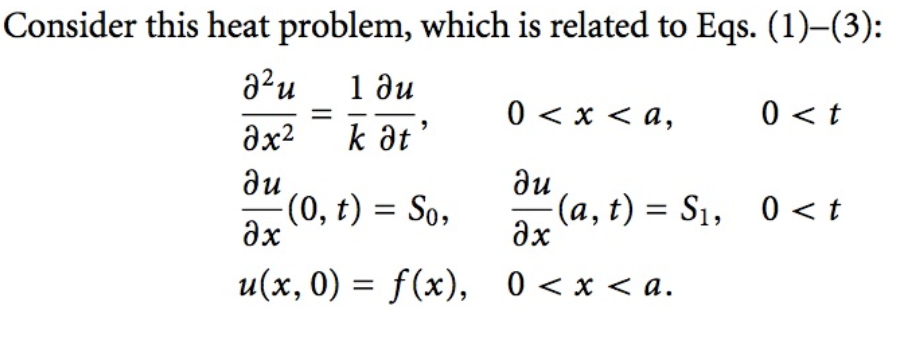 Solved (a) Show that the steady-state problem has a solution | Chegg.com