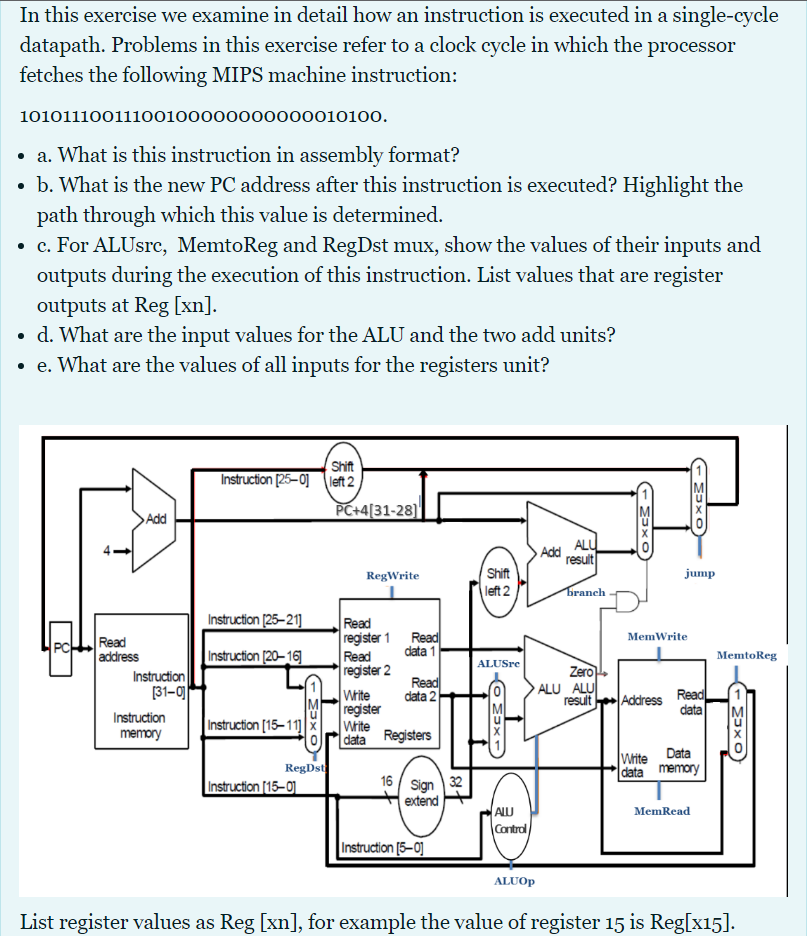 In This Exercise We Examine In Detail How An 
